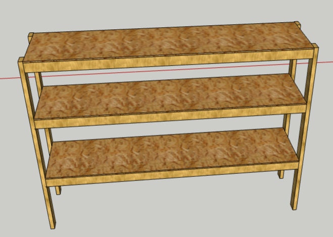 DIY Storage Shelf Plans, Woodworking Blueprints, Step-by-step Guide ...