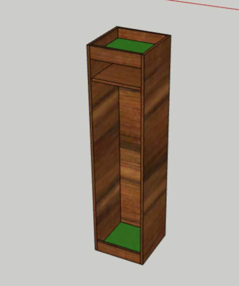 DIY Golf Locker Plans, Golf Storage Organizer, Club Locker Blueprints ...