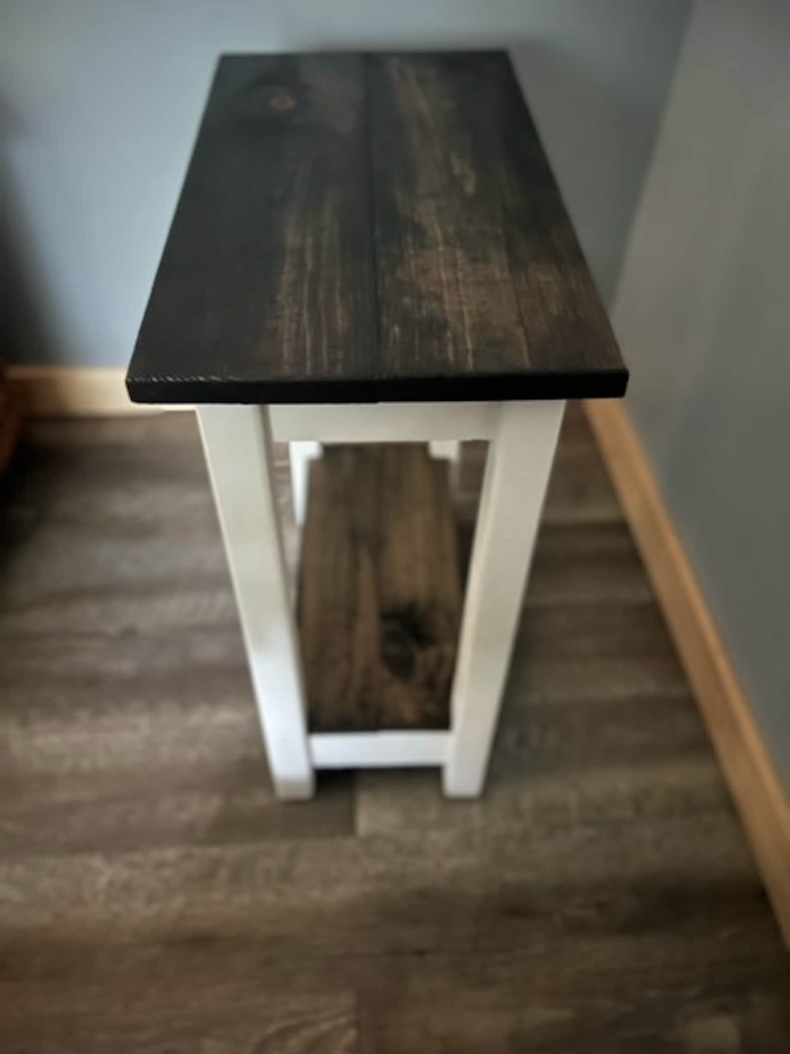 Simple Farmhouse End Table Plans / Instruction Manual / DIY Plans ... Simple Farmhouse End Table Plans / Instruction Manual / DIY Plans ...