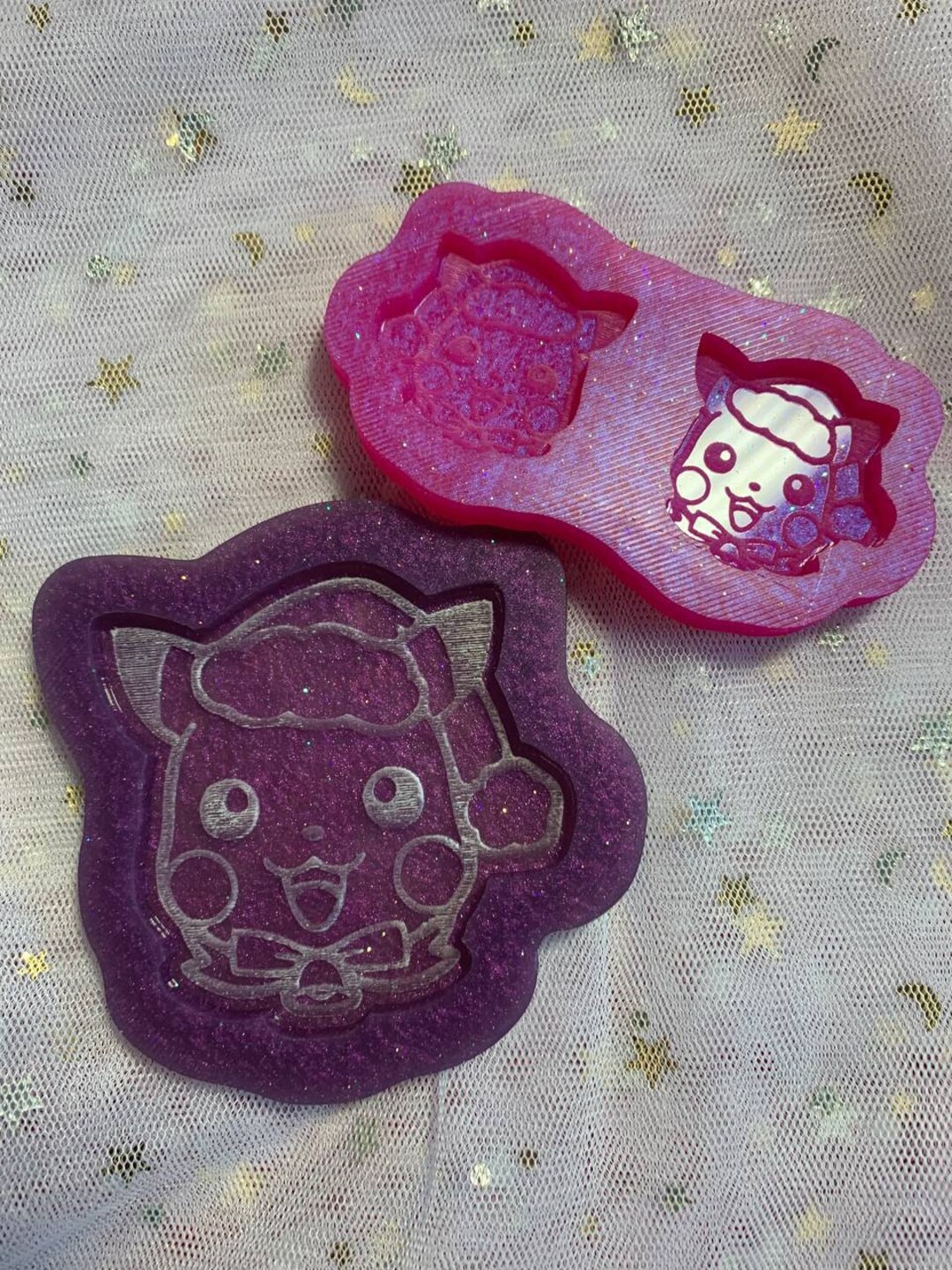 Pikachu Winter Mold Pikachu Christmas Mold Winter Mold Pokemon Template ...