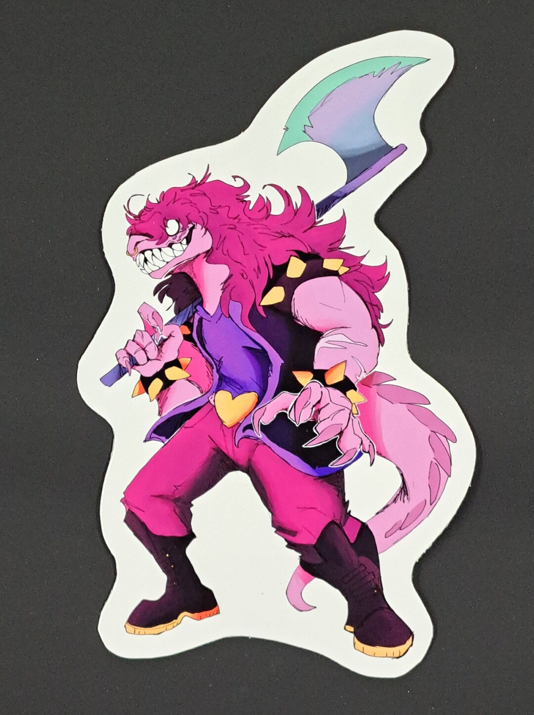 Rude Purple Bully Magnet - Etsy