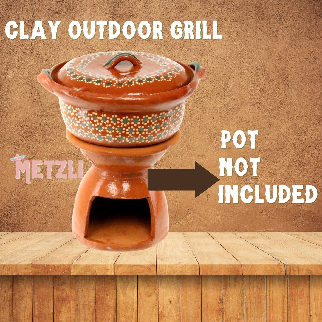 Anafre De Barro 8 Traditional Decorative Artisan Grill - Etsy