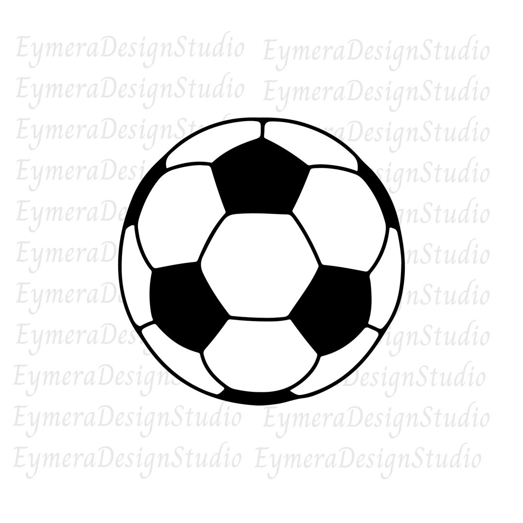 Soccer Ball SVG Files, Football Cut Files, Layered Soccer Ball Vector ...