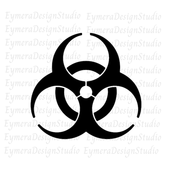 Biohazard Symbol - Etsy