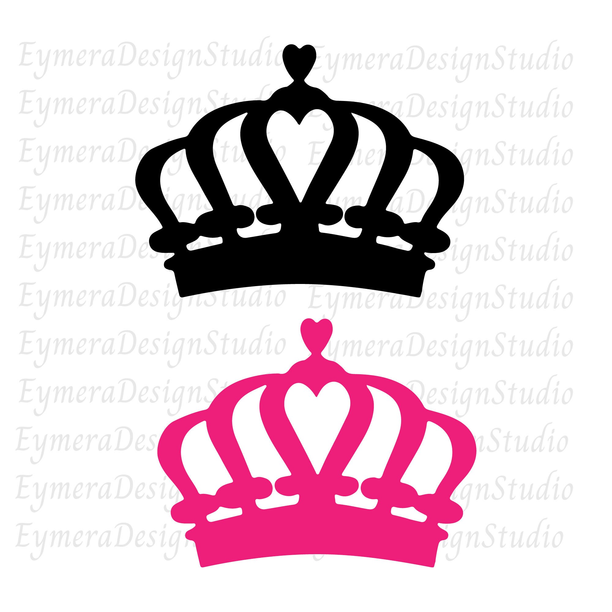 Royal Crown SVG Princess Tiara SVG Queen Crown - Etsy