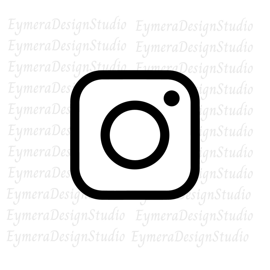 Instagram Svg, Social Media Svg, Social Media Icon, Instagram Cricut ...