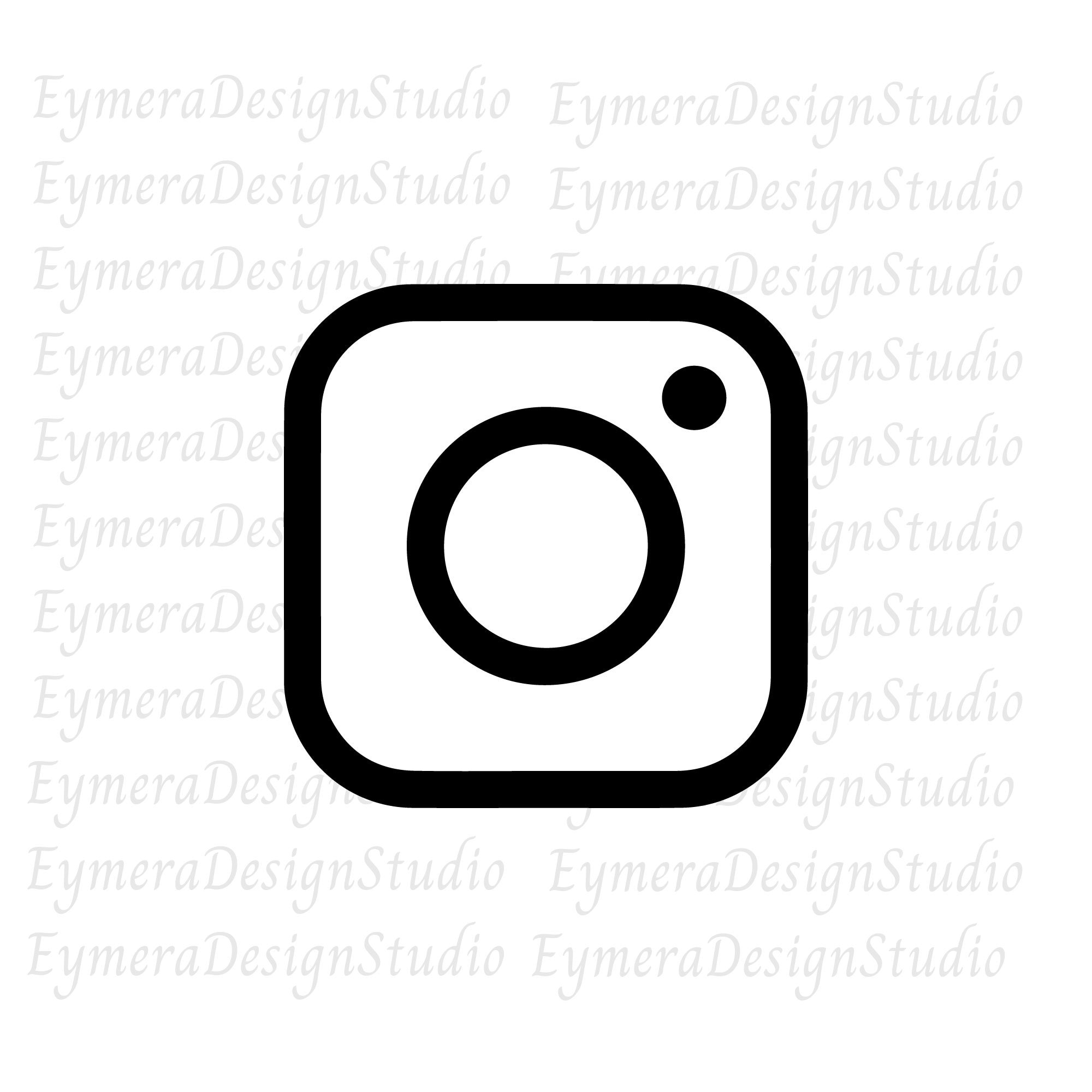 Instagram Svg, Social Media Svg, Social Media Icon, Instagram Cricut ...