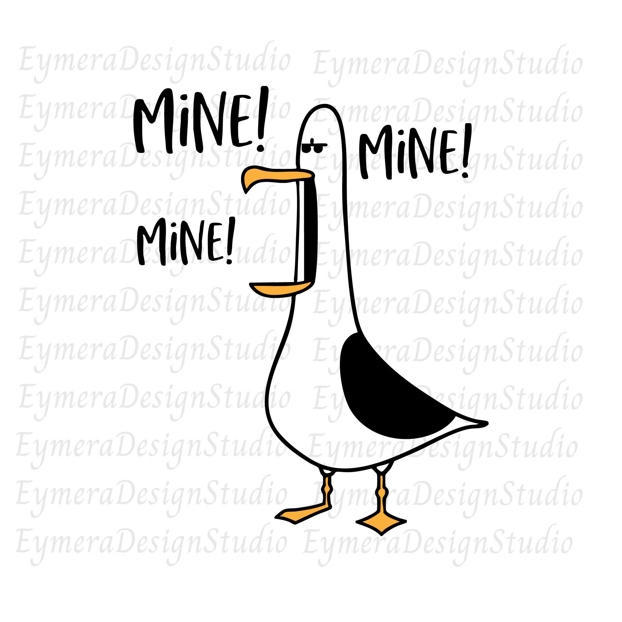 Mine! Mine! Mine!, Seagull Svg, Finding Nemo Svg,png,ai,jpg,pdf ...