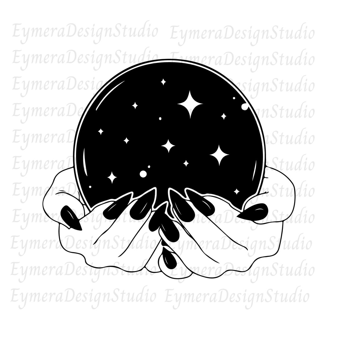 Crystals Ball Svg, Magic Crystal Balls Svg, Silhouette, Svg,png,ai,jpg ...