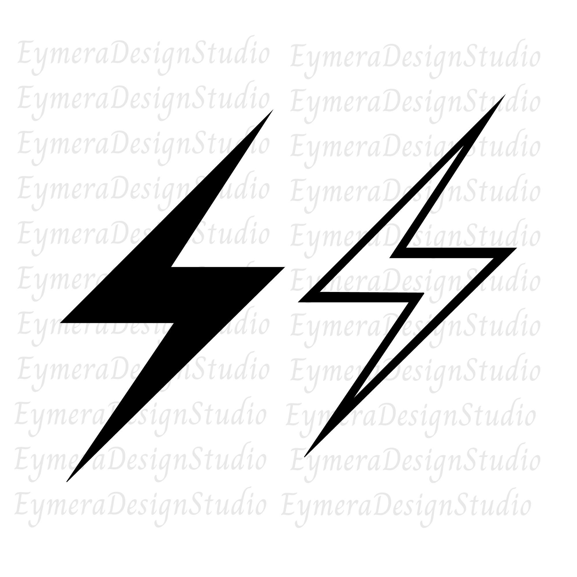 Lightning Icon Svg Lightning Bolt Svg Flash Svg Lightning - Etsy