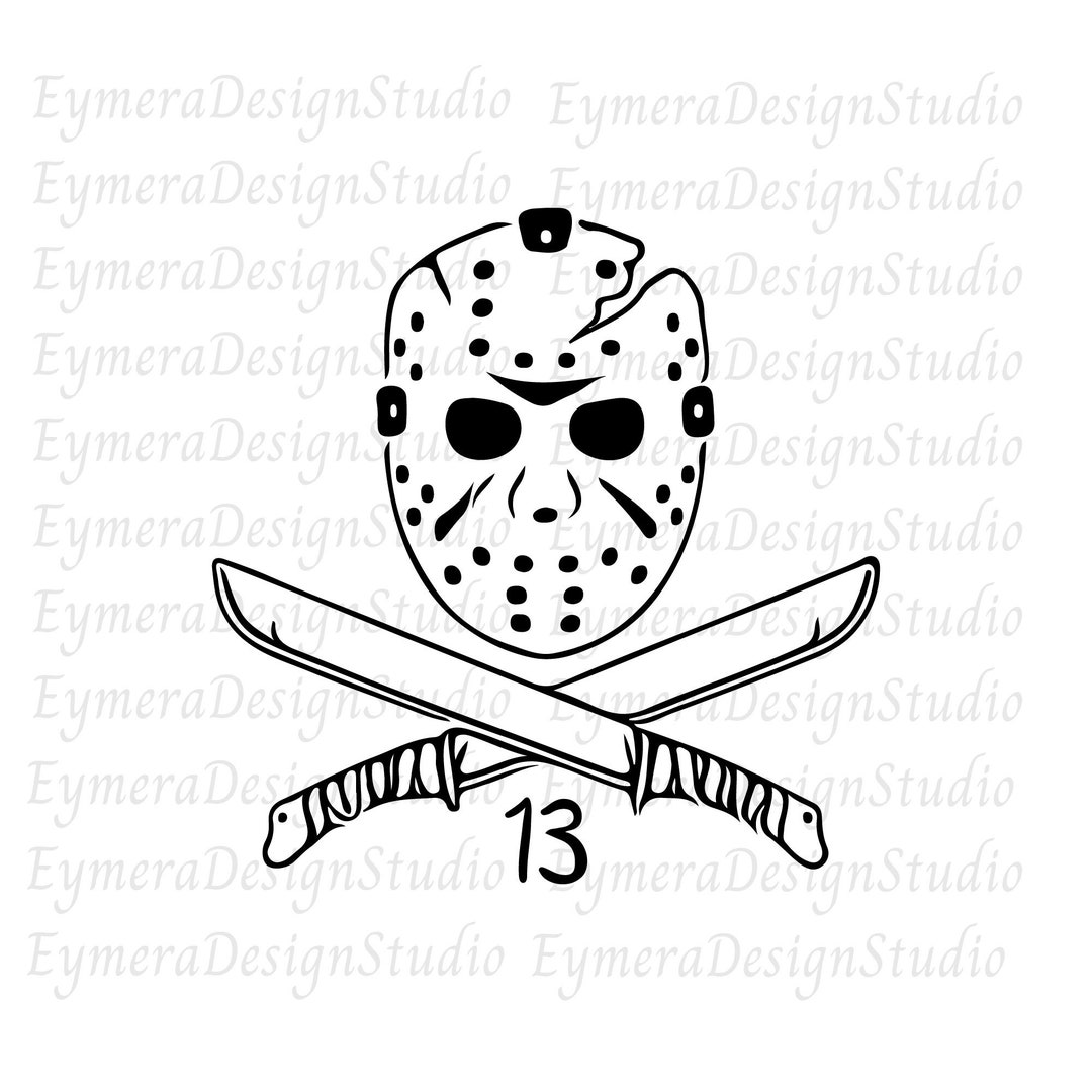 Jason Svg, Halloween Svg, Scary Svg, Creepy Svg, Cricut File, Svg, Evil ...