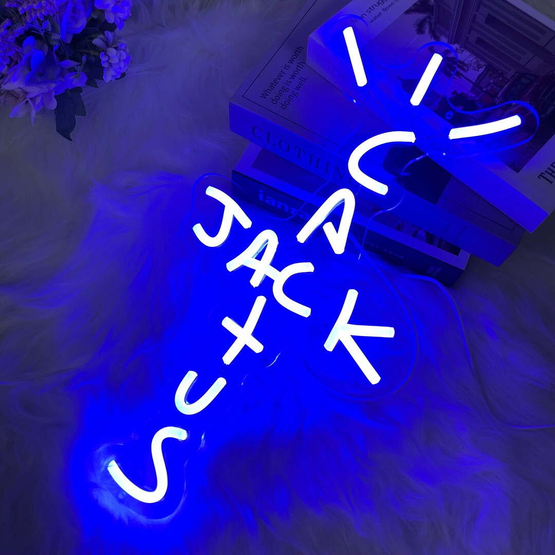 Neon Sign Wall Decor Cactus Jack Neon Sign Neon Sign Light Neon Wall ...