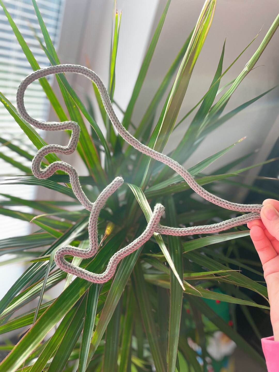 Handmade Knitted Wire T Rex | Nursery Decor | Personalised Baby Gift ...