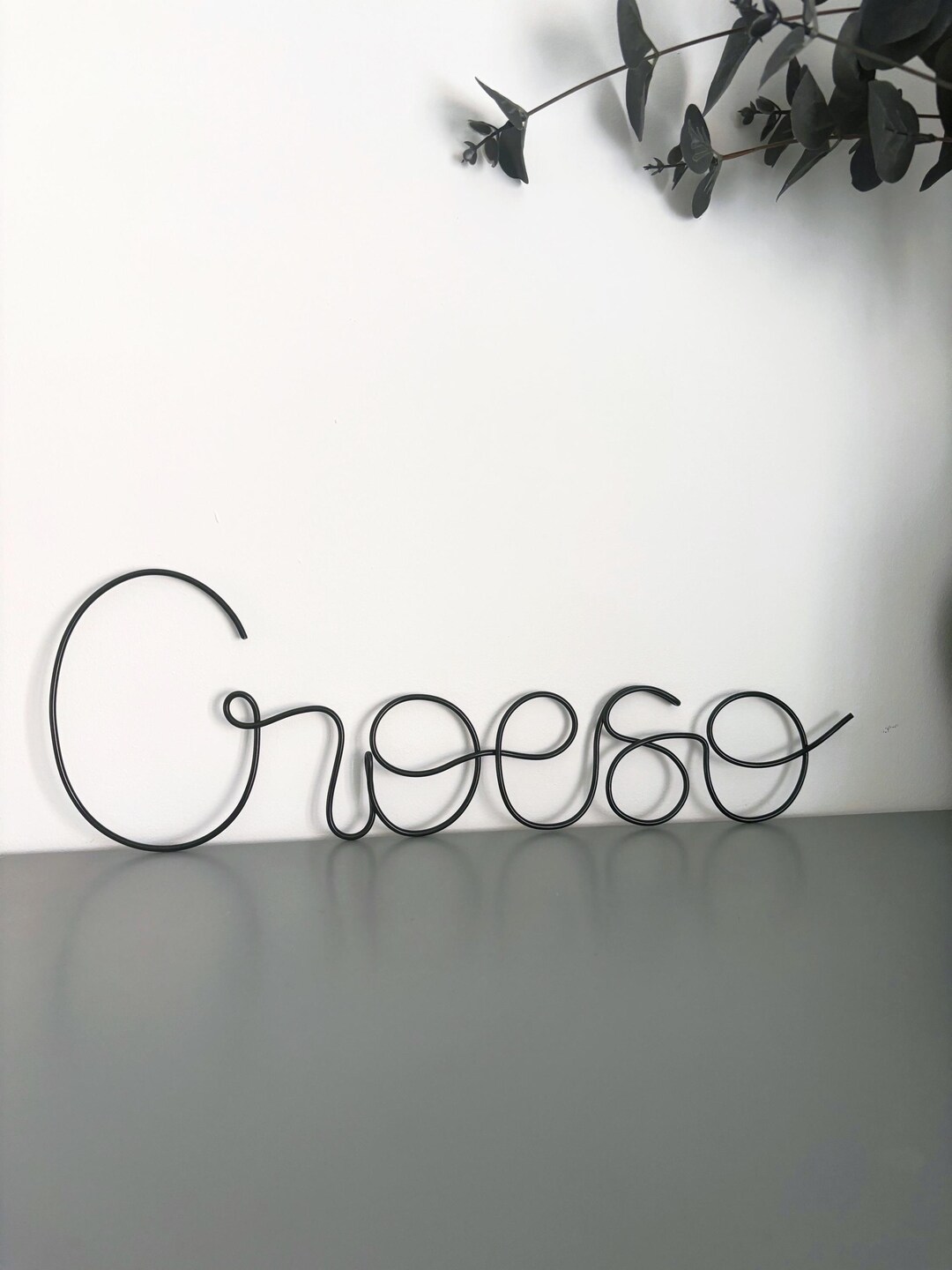 Croeso Sign | Welsh Welcome | Wire Sign | Handmade | New Home | Wire ...