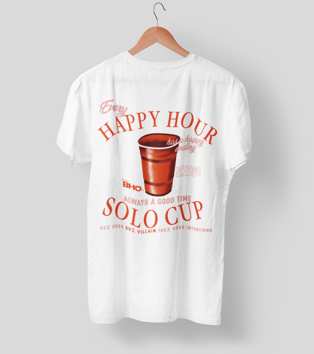 Solo Cup Tee, Red Solo Cup Party Shirt, Festival Tee, Alcohol Humor ...