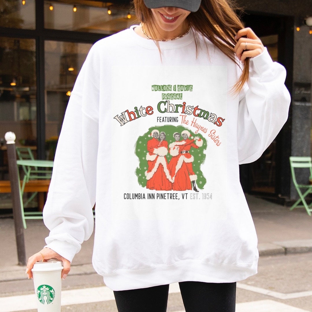 White Christmas Classic Retro Movie Holiday PJ Pinetree Columbia Inn ...