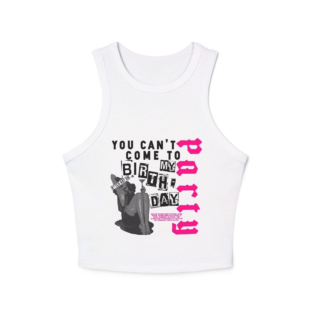 Funny Birthday Tank, Razor Back Tank, Funny Birthday Shirt, Pinup ...