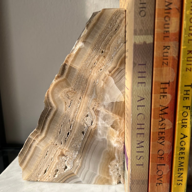Onyx Bookends - Etsy