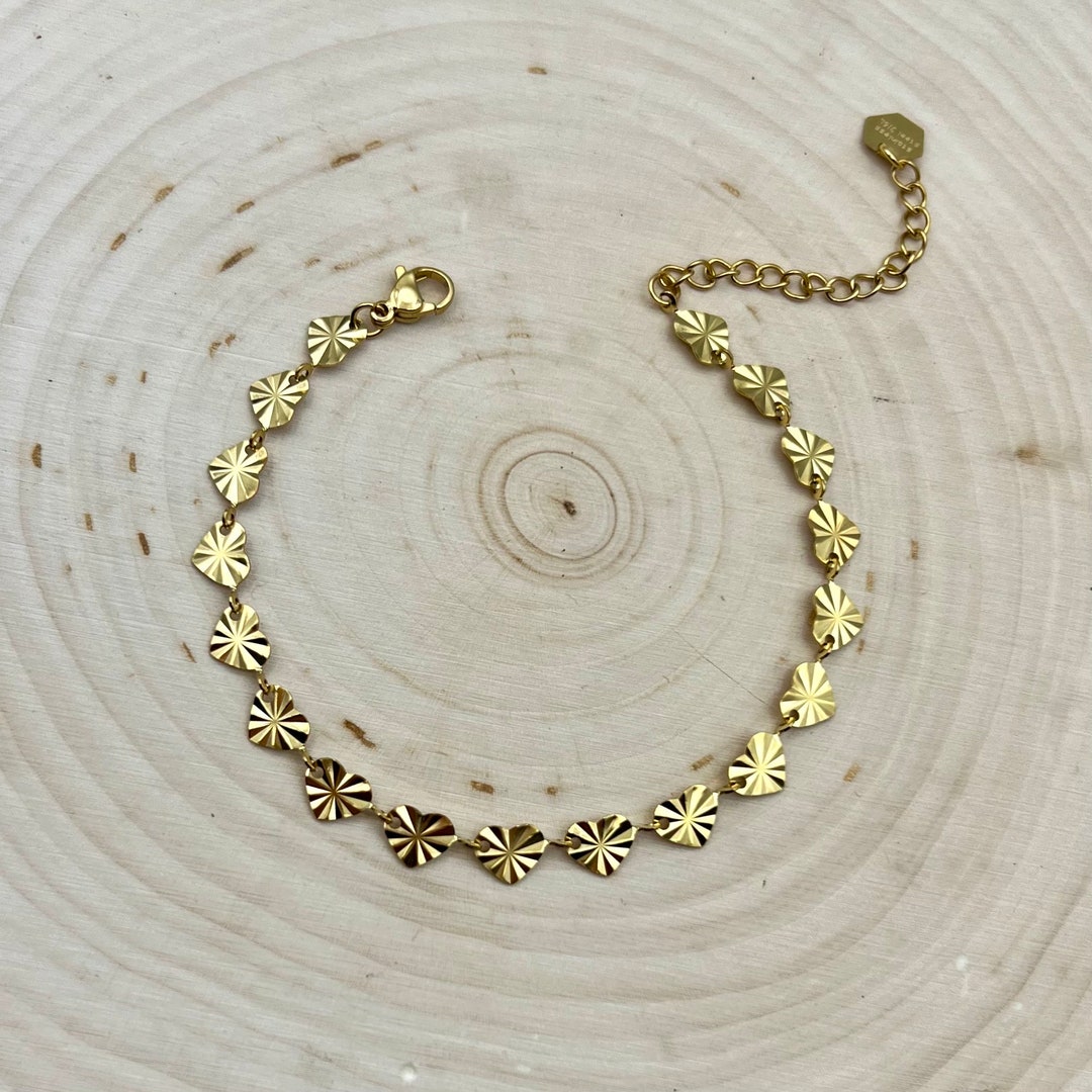 Madi Heart Bracelet - Etsy