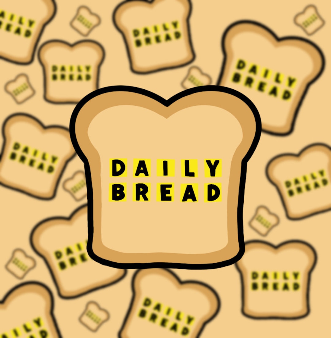 Holographic Daily Bread Inspired Sticker / Edm Sticker / Festival ...
