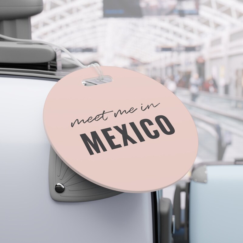 Save the Date Luggage Tag - Etsy