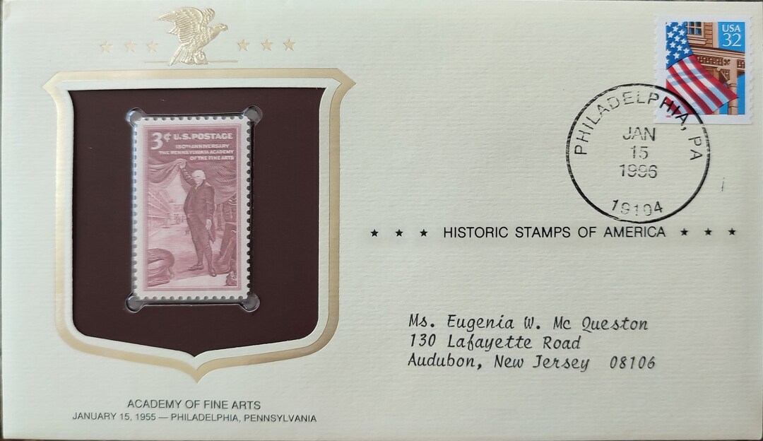 Historic Stamps of America 1955 - Etsy