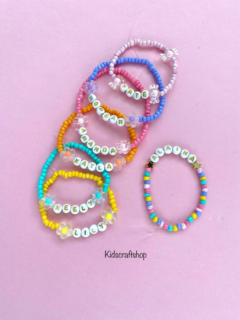 Dıy Personalized Bracelet Kits/make Your Own Bracelet Kit/party Favor ...