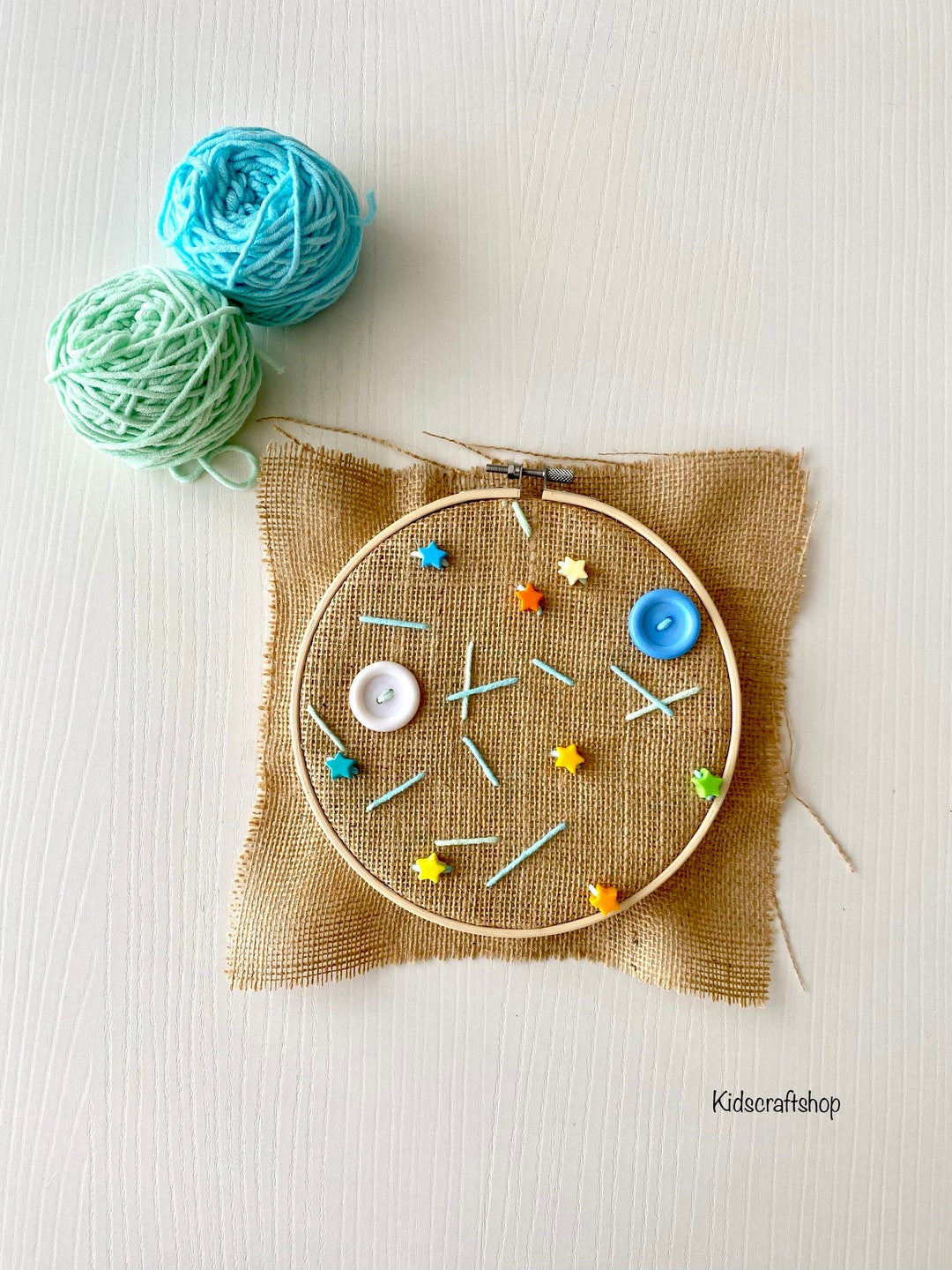 Montessori Sewing Kit/ Kids Sewing Kit/kid Needlework/learn to Sew ...