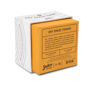 Dry Erase Tokens: Reusable for DIY, Game Design, and RPG Character ...
