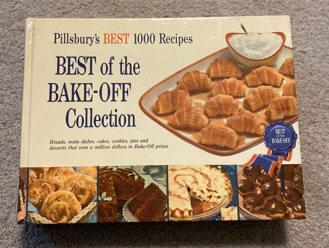 Vintage 1959 Pillsbury's Best of the Bake-off Collection Recipe Book - Etsy