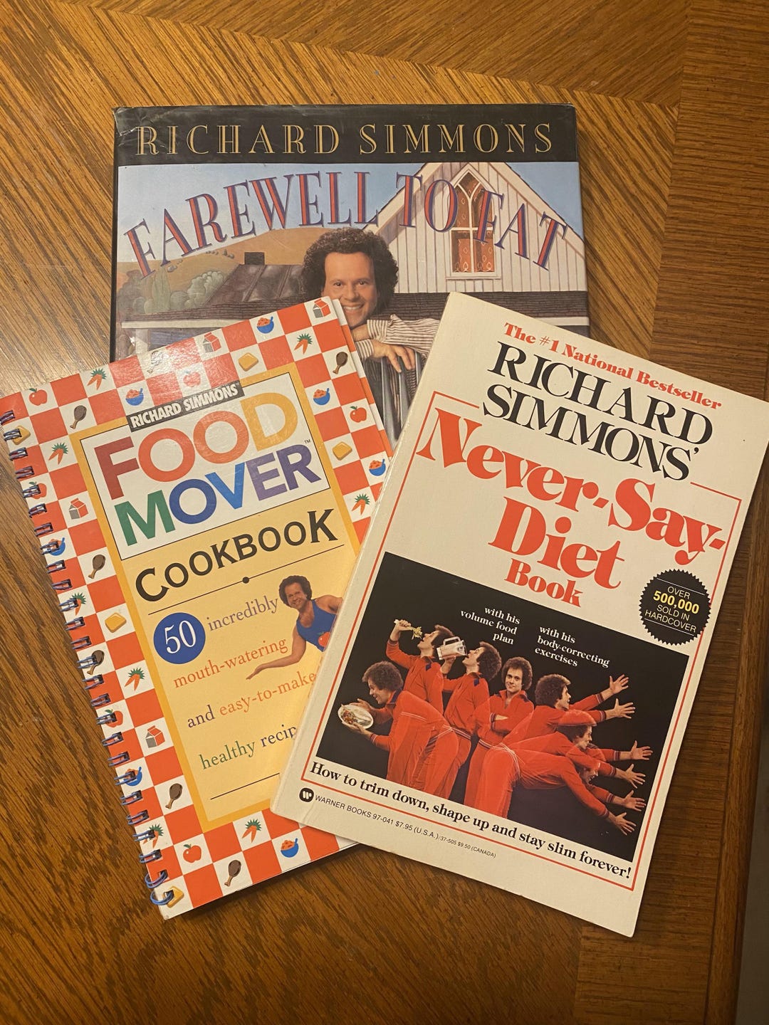 Bundle of 3 Richard Simmons' Books - Etsy