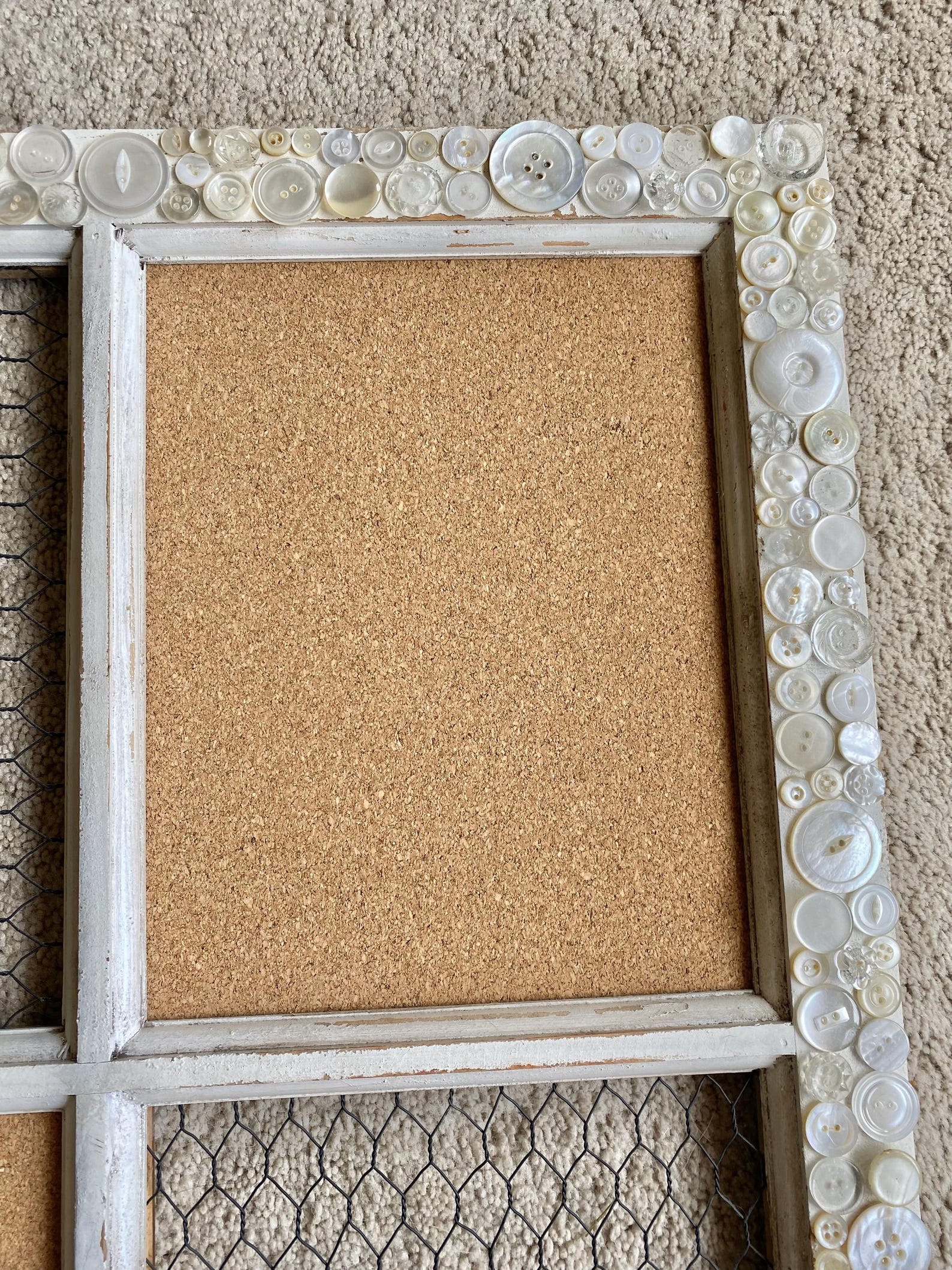Vintage Button-covered Wall Organizer - Etsy