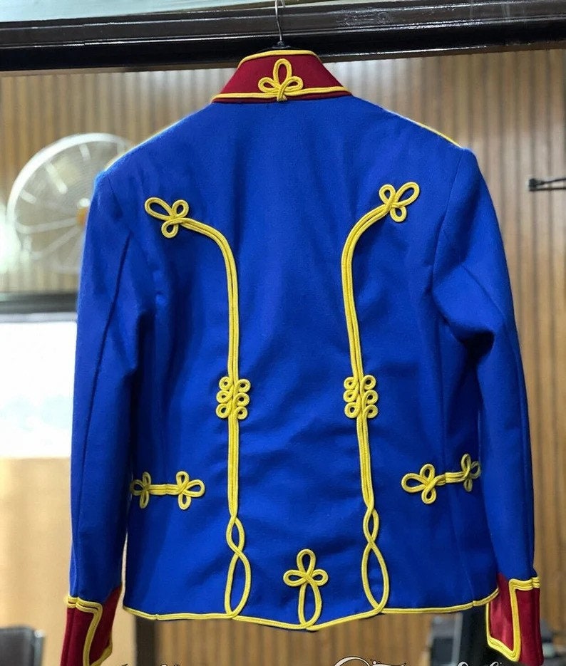 Royal Blue Hussars Jacket Scottish Hussars Tunic Jacket Military ...