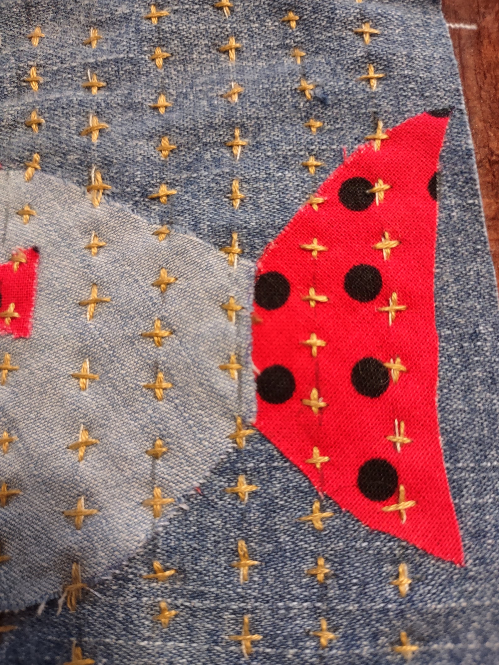 Boro Style Fish on Patch - Etsy