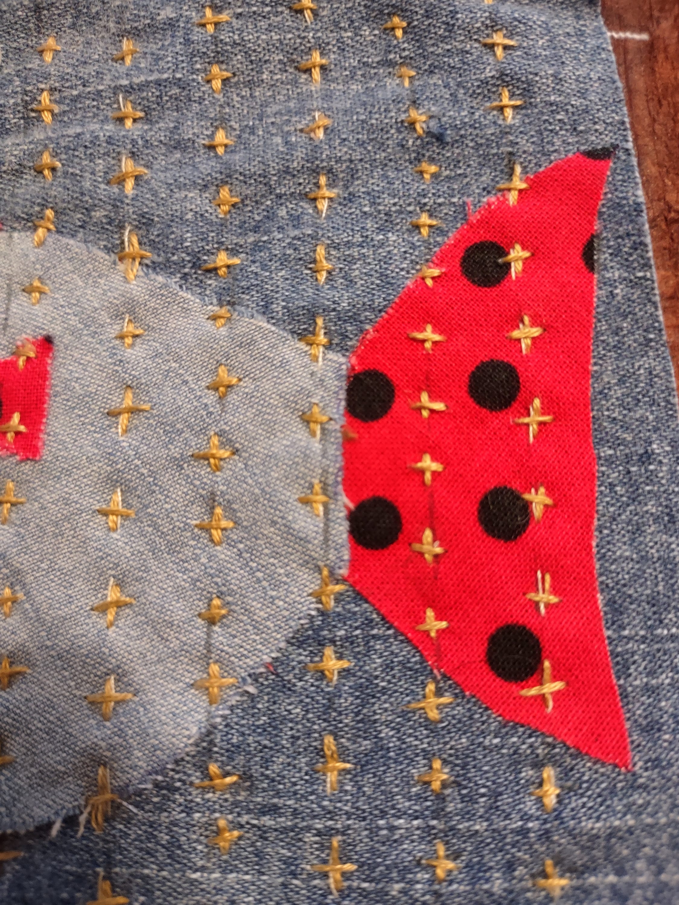 Boro Style Fish on Patch - Etsy