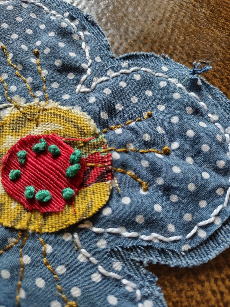 Blue Flower Patch - Etsy