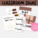 Classroom Motivational Signs-classroom Posters-teacher Decor ...