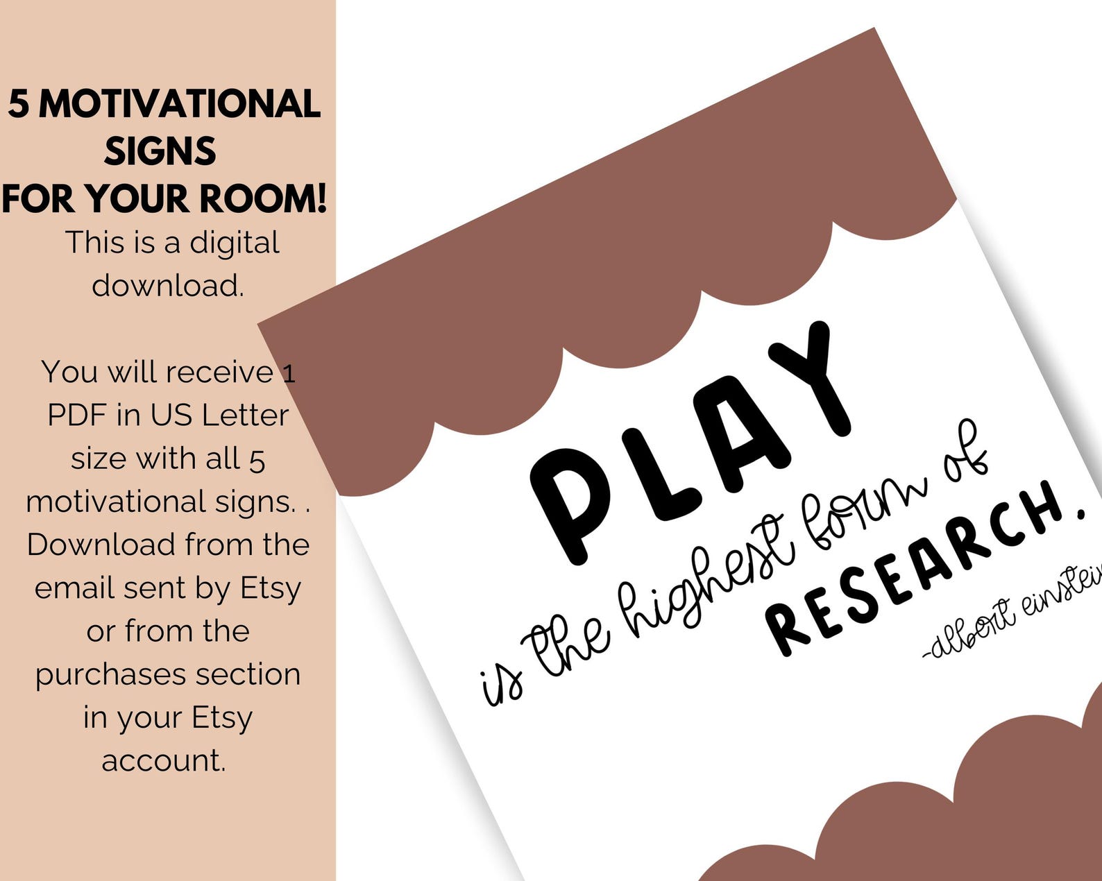 Classroom Motivational Signs-classroom Posters-teacher Decor ...