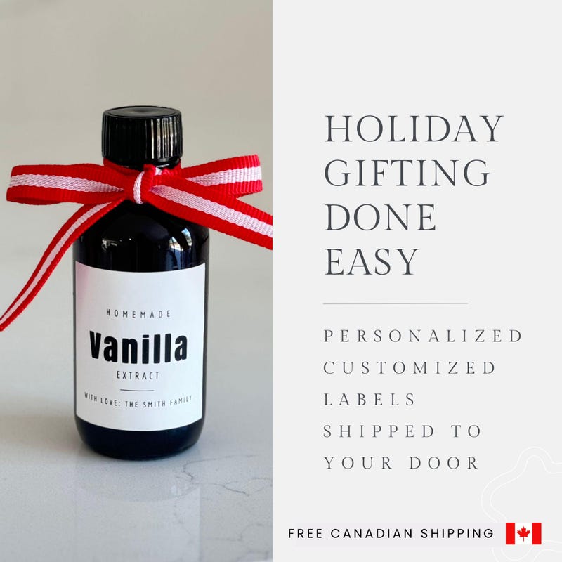 Vanilla Labels - Etsy