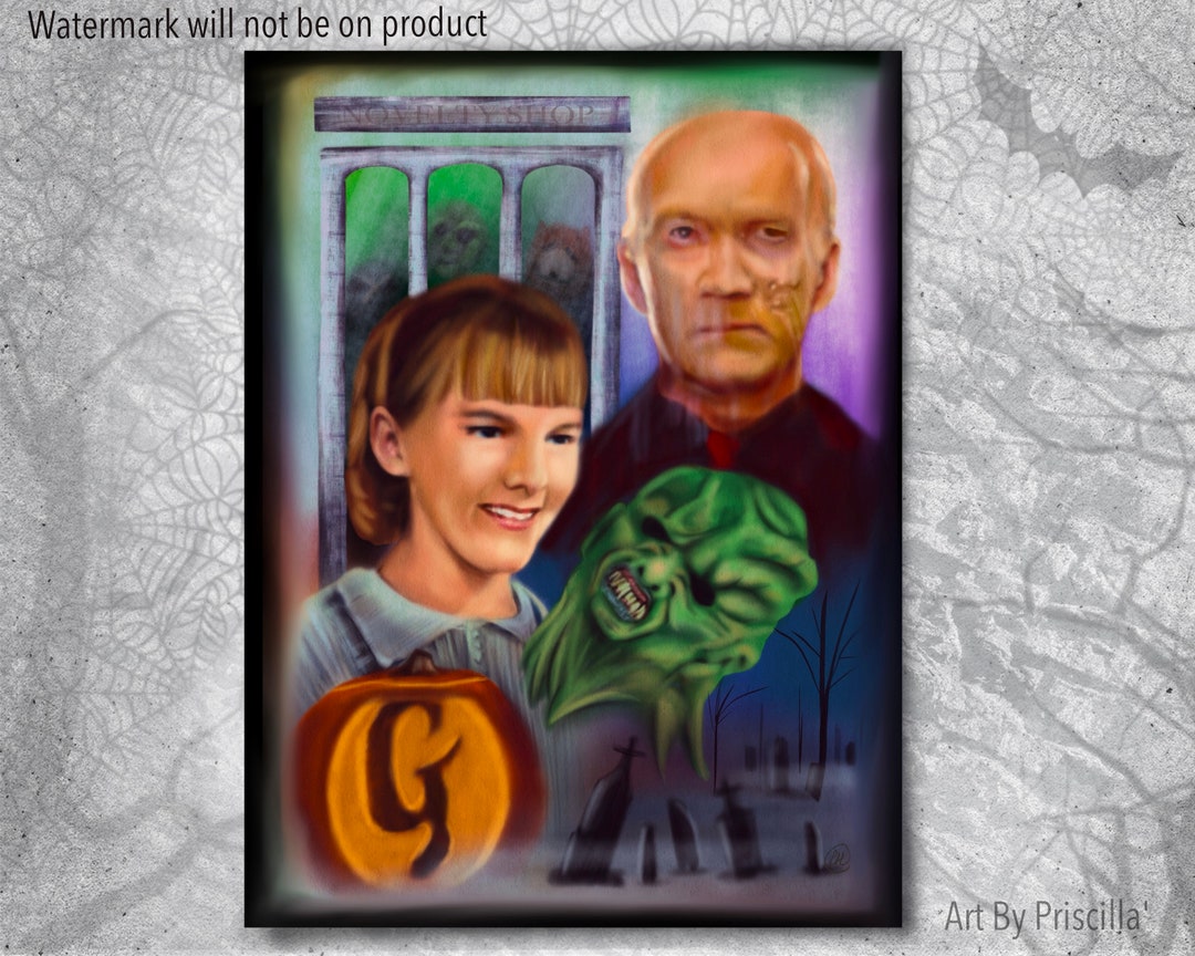 Goosebumps Art Print the Haunted Mask 90s Retro TV Show R.L. Stine ...