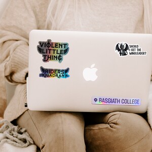 Fourth Wing Sticker Violent Little Thing Xaden Riorson and - Etsy