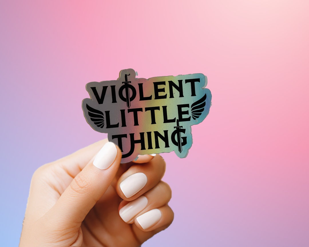Fourth Wing Sticker Violent Little Thing Xaden Riorson and Violet ...