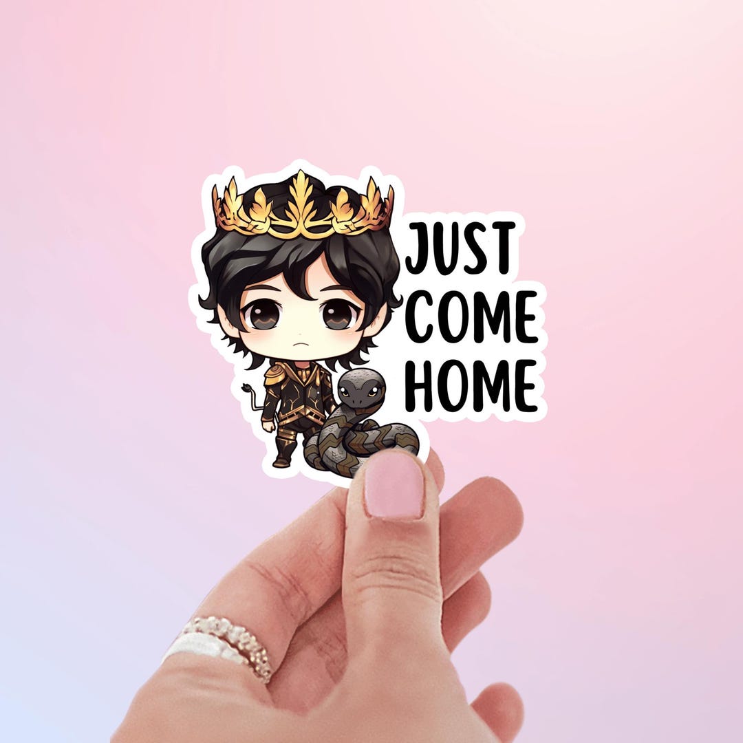 Cruel Prince Sticker Kawaii Cardan the Folk of Air Decal Booktok ...