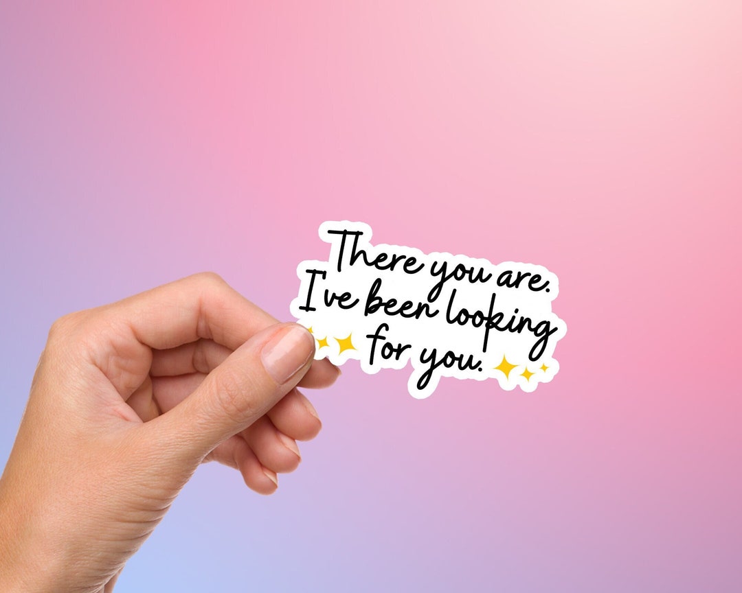 ACOTAR Stickers, There You Are I've Been Looking for You Sticker ...