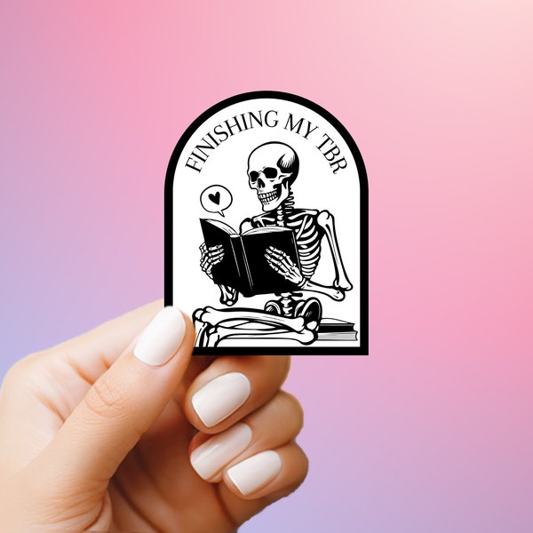 Skeleton Sticker - Etsy
