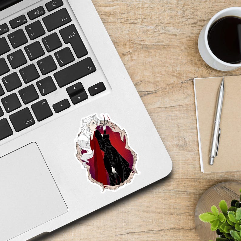 Throne of Glass Sticker: Limited Edition TOG Fanart Decal - Etsy