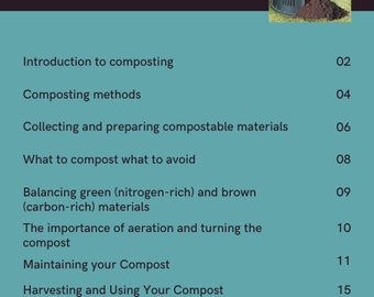 The Ultimate Home Composting Guide: Turn Your Waste Into - Etsy
