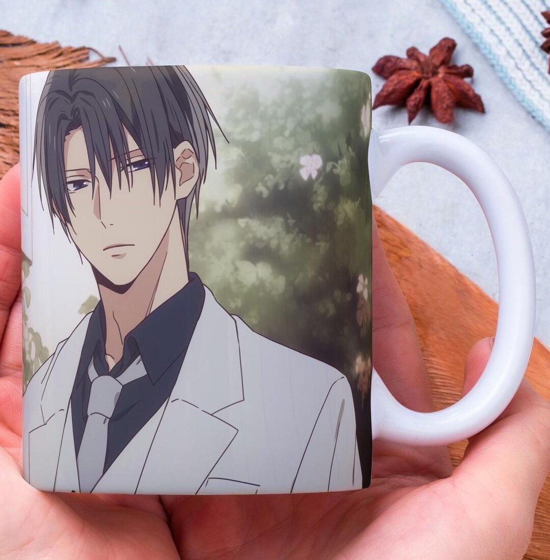 Fruits Basket Anime Mug, Hatori, Hatori Sohma, Furuba Merch, Valentines ...