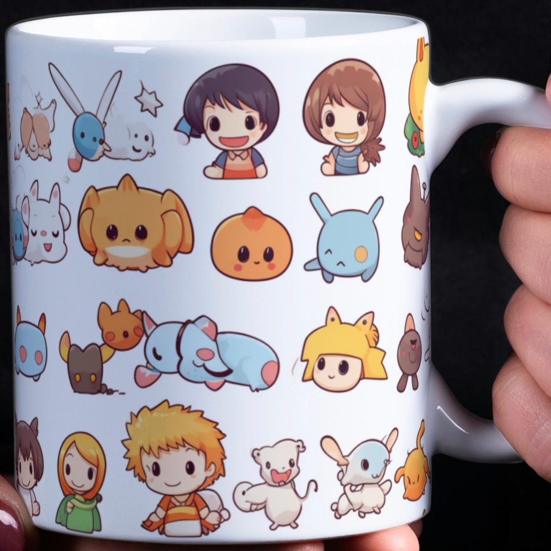 Manga Design Wrapped Around Kawaii Manga Design Japanese Art Valentines ...