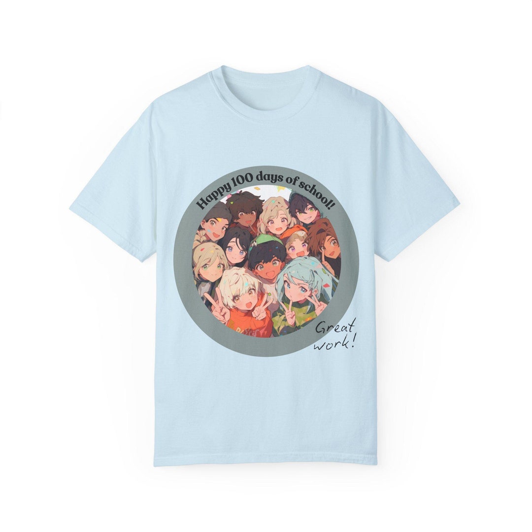 Manga Themed Happy 100 Days of School Shirt, Mum Dad Teacher 100th Day ...